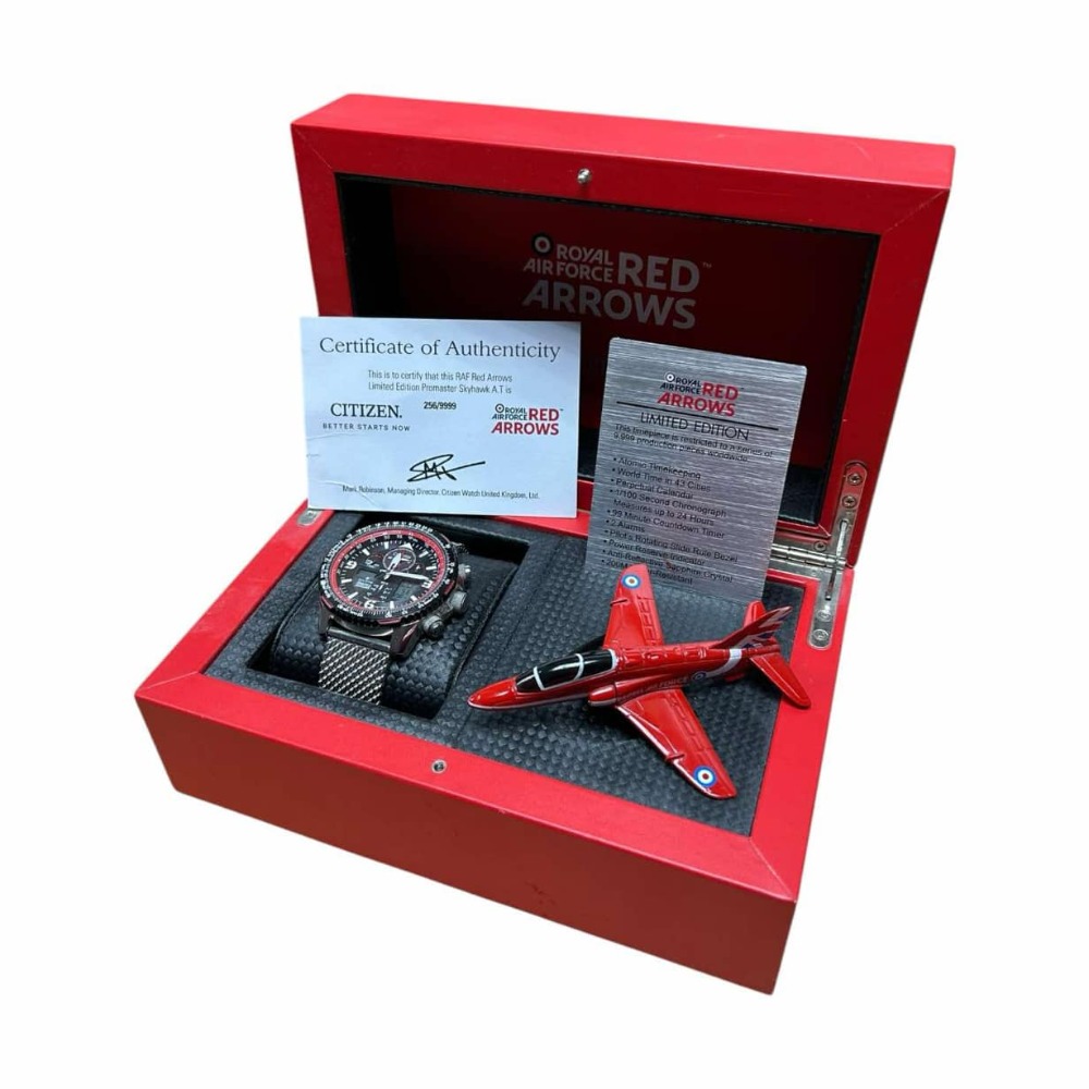 Pre-owned Citizen Promaster Skyhawk A-T 46mm Silver-tone Stainless ...